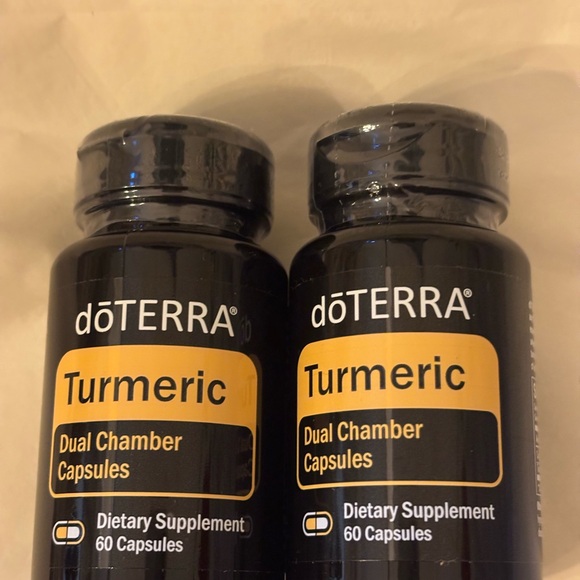 Doterra | Other | Doterra Turmeric Dual Chamber Capsules Set Of Two ...